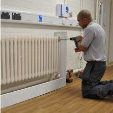 How Are LST Radiator Covers For Schools Installed?