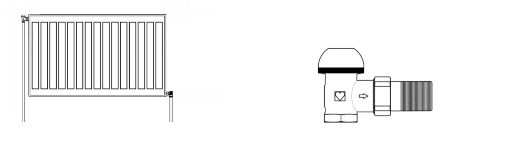 What Size And Pattern Radiator Valves Can You Get With LST Radiators?